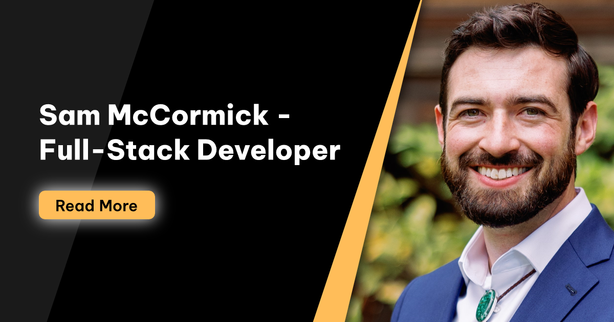 Sam McCormick - Full-Stack Developer
